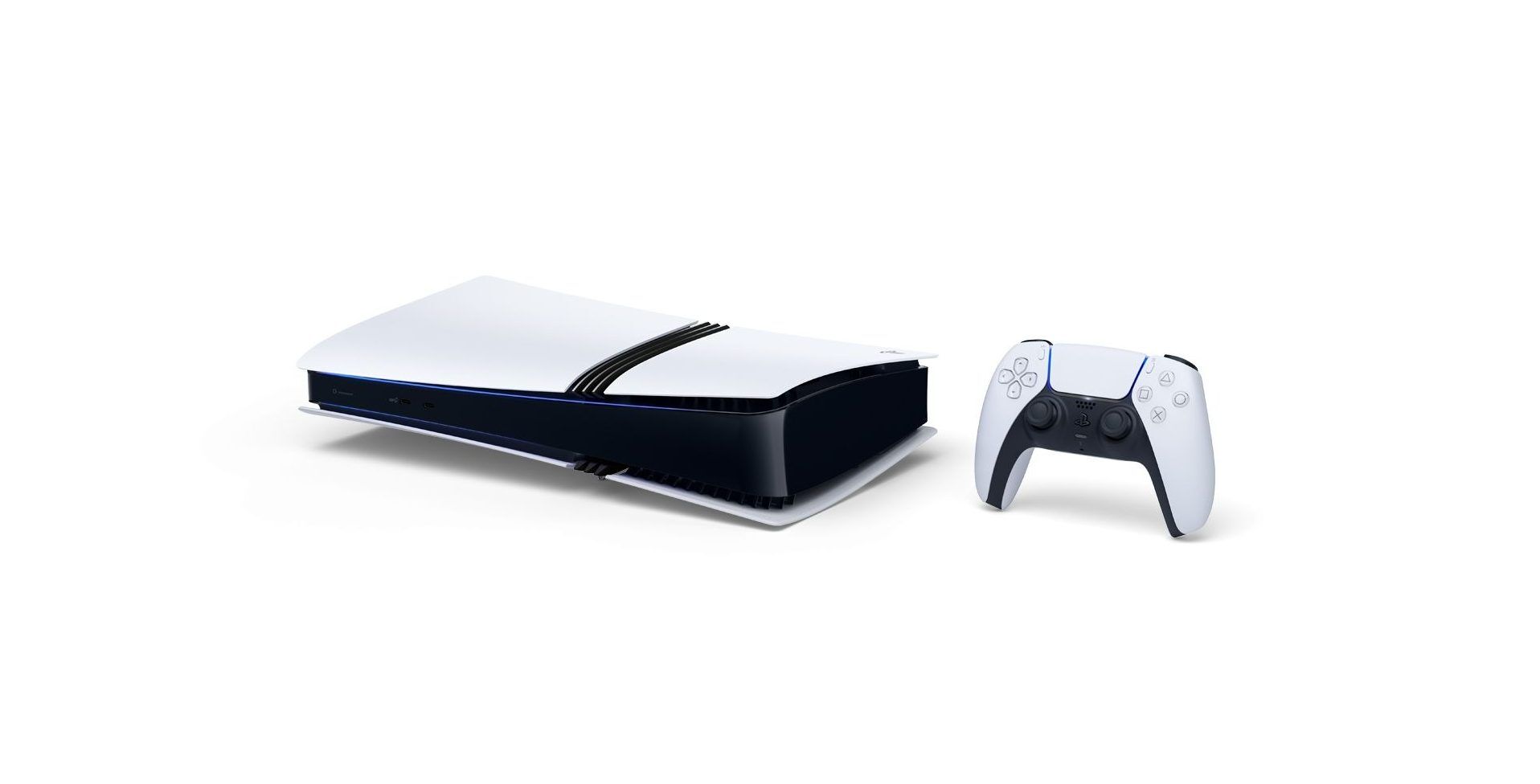 RGB Horizontal Stand for PS5 Pro/Slim Console, Holder Stand with Fan ...